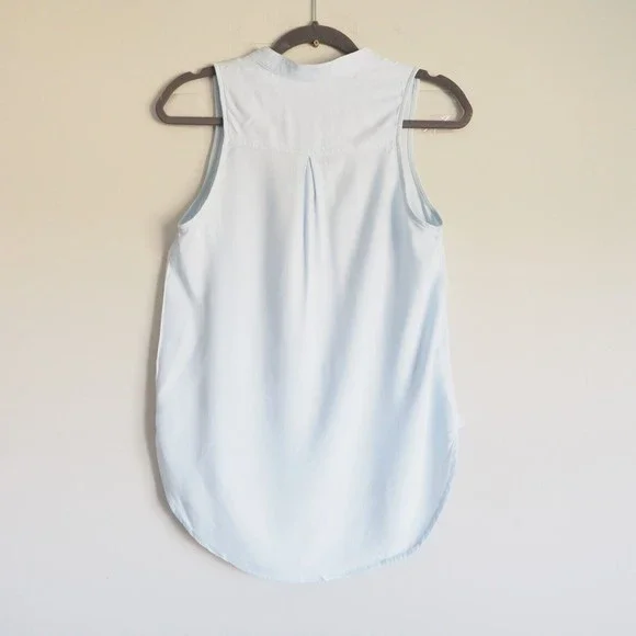 Talula | Tops | Aritzia Talula Sleeveless Button Detail Shirt Blouse ...
